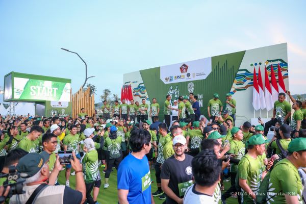 Nusantara TNI Fun Run Disambut Antusias Ribuan Peserta – PosKaltim.id